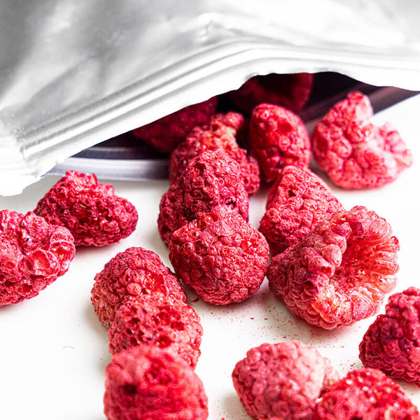 Freeze-Dried Raspberries, Whole - Cereal Cooking Baking Ingredient - R