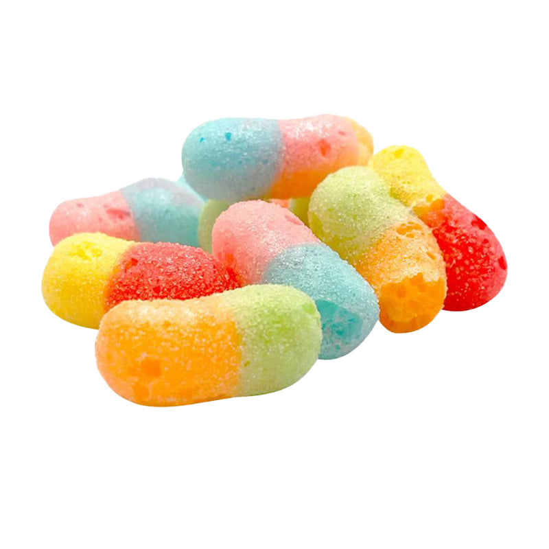 1 lb Freeze-Dried Gummy Worms | Crunchy, Fruity Candy | 1 lb Family Pa